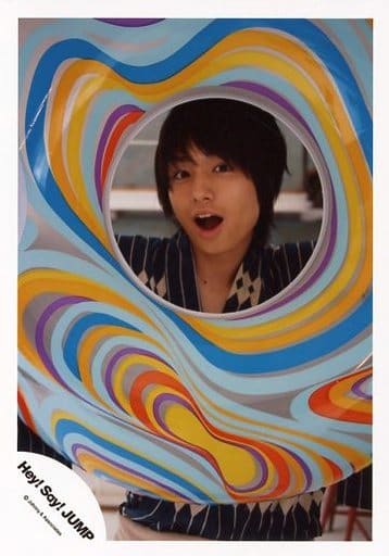 Hey! Say! JUMP / Kei Inoo / Upper body / Costume blue / Yukata / Swim ...