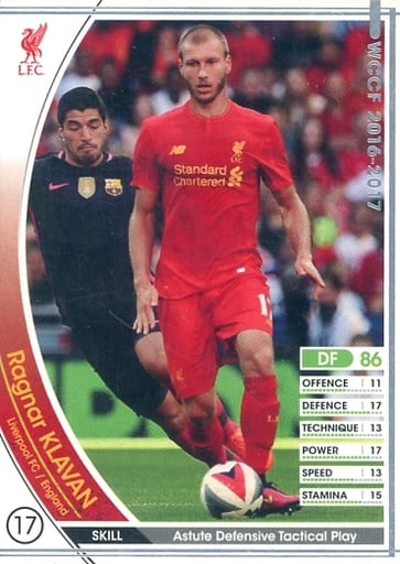 WCCF/DF / Regular Card / 2016-2017 035 [Regular Card] : Ragnar Klavan | Toy Hobby | Suruga-ya.com