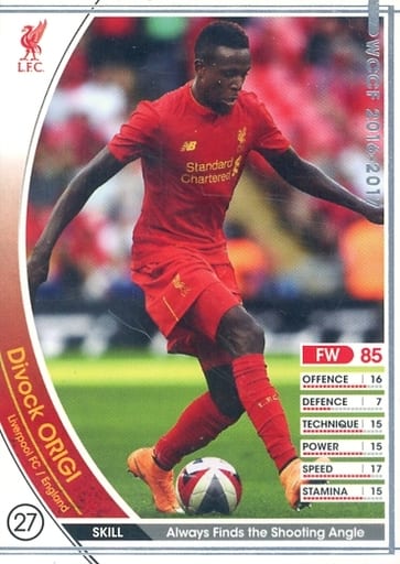 047 [Regular Card] : Divock Origi | Toy Hobby | Suruga-ya.com