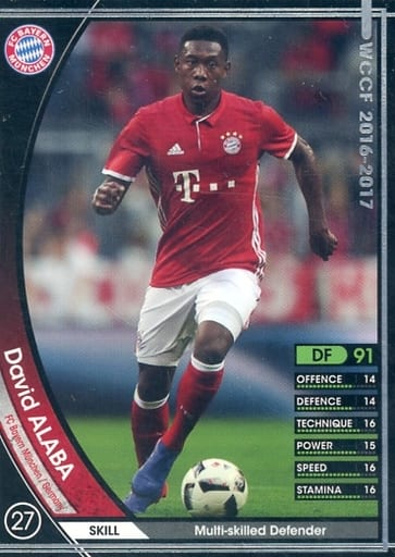 WCCF/DF / Regular Card / 2016-2017 114 [Regular Card] : David Araba | Toy Hobby | Suruga-ya.com