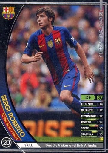 WCCF/DF / Regular Card / 2016-2017 310 [Regular Card] : Sergi Roberto | Toy Hobby | Suruga-ya.com