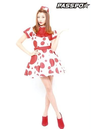PASPO ☆ / Nami Anzai / Entire body / Costume : Red, White, Polka-dot ...