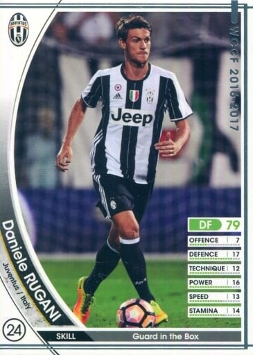 WCCF/DF / Regular Card / 2016-2017Ver. 2.0 A072 [Regular Card] : Daniele Rugani | Toy Hobby ...