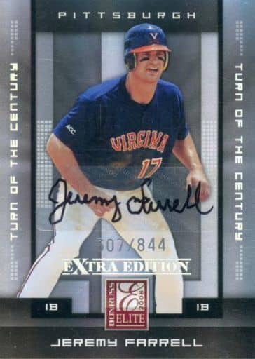 46 [Handwritten Signature Card] : JEREMY FARRELL (with handwritten ...