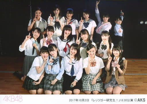 AKB48 / Gathering (16 th group research student) / Horizontal · October 2, 2017 「 Let's Go ...