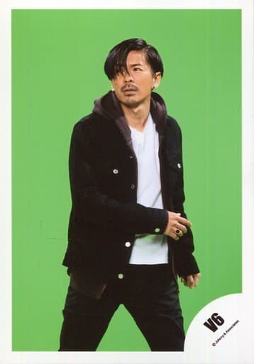 Official photo (Johnnys) / idol / V6 V6 / Takeshi Morita / Above the knees ・ Costume black and ...
