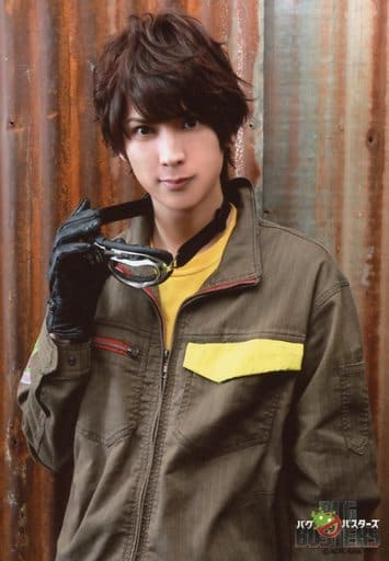 Hiroki Nakada / Upper Body / Costume Gray / Yellow / Right Hand Goggles / Stage 「 Bag Busters ...