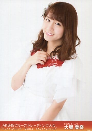 Official photo (AKB48, SKE48) / idol / SKE48 Mina Oba / Upper body /' 2018.1' / AKB48 Group ...