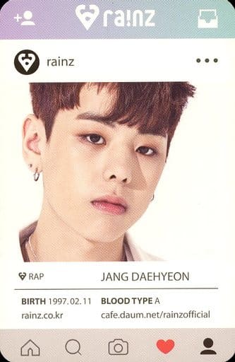 RAINZ / Jang Dae-hyun / CD "SUNSHINE" enclosed special bonus Name Card | Toy Hobby | Suruga-ya.com