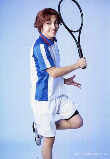 Official photo (male) / actor Tsukasa Taguchi (Eiji Kikumaru) / Above ...