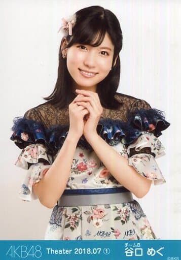 Official photo (AKB48, SKE48) / idol / AKB48 Megu Taniguchi / Upper body / AKB48 Theater Trading ...