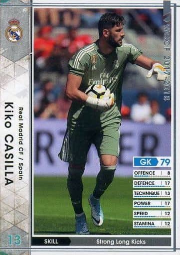 WCCF/GK / Regular Card / 2017-2018Ver. 3.0 A46 [Regular Card] : Kiko Casilla | Toy Hobby ...