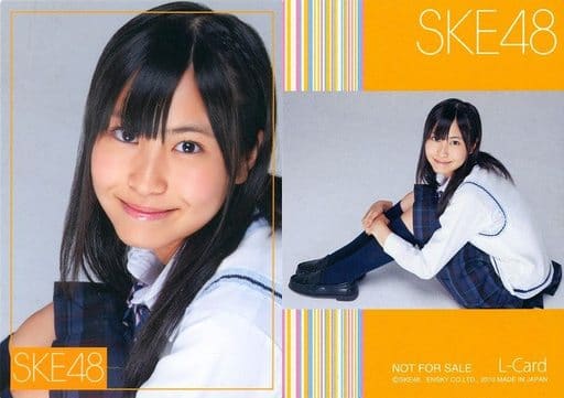 Idol (AKB48, SKE48) / SKE48 Trading Collection L-Card : Manatsu Mukaida / L-Card/BOX special ...
