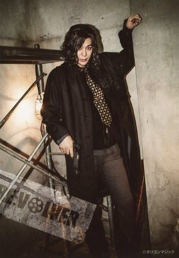 Official photo (male) / actor Ryuko Isogai (Taka-jo Castle) / Kneecaps ...