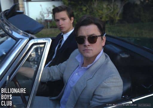 Official photo (male) / actor Ansel Elgort (Joe Hunt), Taron Egerton ...