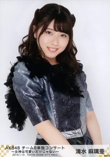 Official photo (AKB48, SKE48) / idol / AKB48 Maria Shimizu / upper body ...