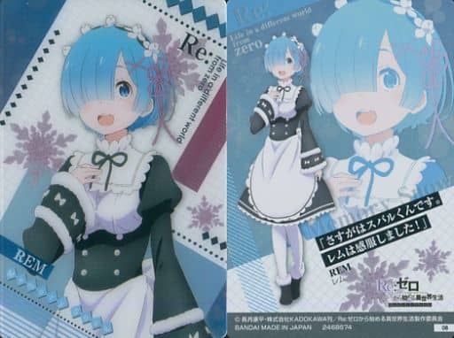 Anime Torayca / Bromide Card / Re:ZeRo Starting Life in Another World ...