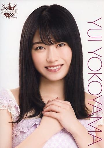 Official photo (AKB48, SKE48) / idol / AKB48 Yui Yokoyama / Bust Up ...