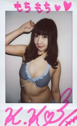 Official photo (female) / Gravure idol Kurumi Kojima / Autograph / Comment included / Upper body ...
