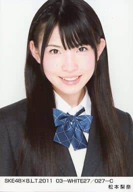 Official photo (AKB48, SKE48) / idol / SKE48 Rina Matsumoto / SKE48 x B. L. T. 2011 03-WHITE27 ...