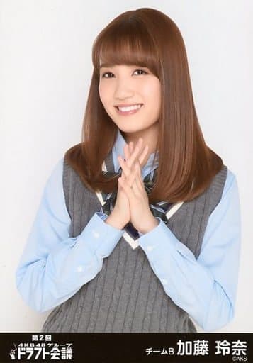 Official photo (AKB48, SKE48) / idol / AKB48 Rena Kato / upper body / second draft meeting ver ...