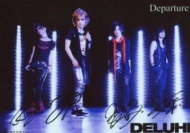 Official photo (Male) / visual kei band Deluhi / Group (4 persons ...
