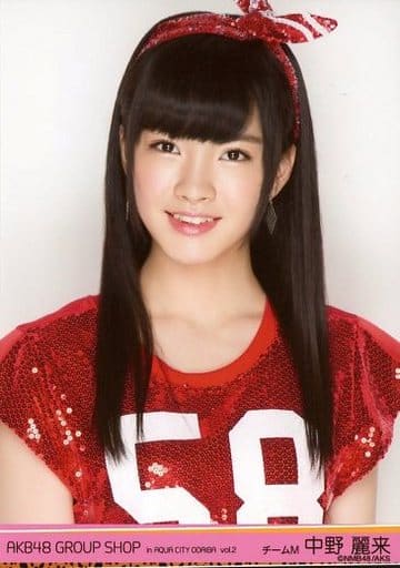 Official photo (AKB48, SKE48) / idol / NMB48 Reiko Nakano / Bust Up / AKB48 Group Shop in AQUA ...