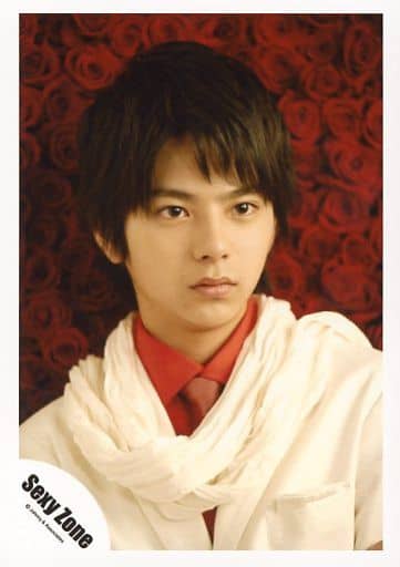 Official photo (Johnnys) / idol / SeXyzone SeXyzone / Katsutoshi Satō / Bust up / Costume White ...
