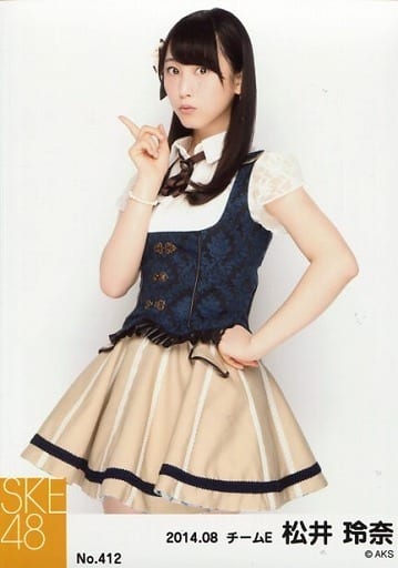 Official photo (AKB48, SKE48) / idol / SKE48 No. 412 : Rena Matsui /' 2014.08' / SKE48 Rena ...