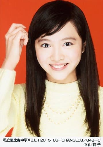 Official photo (female) / idol / Shiritsu Ebisu Chugaku Riko Nakayama ...