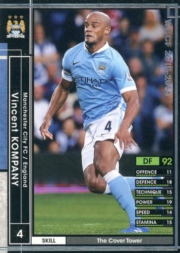 WCCF/DF / Regular Card / 2015-2016 053 [Regular Card] : Vincent Kompany | Toy Hobby | Suruga-ya.com