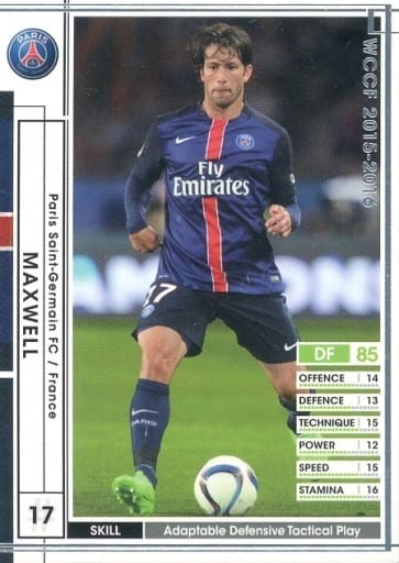 WCCF/DF / Regular Card / 2015-2016 084 [Regular Card] : Maxwell | Toy Hobby | Suruga-ya.com