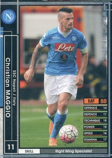 WCCF/MF / Regular Card / 2015-2016 218 [Regular Card] : Christian Maggio | Toy Hobby | Suruga-ya.com
