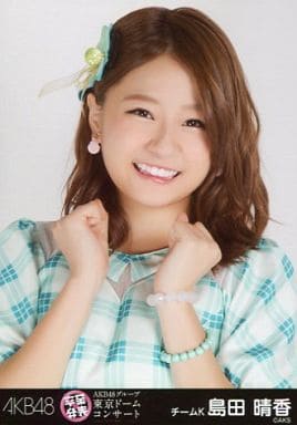 Official photo (AKB48, SKE48) / idol / AKB48 Haruka Shimada / Bust Up / "AKB48 Group Tokyo Dome ...