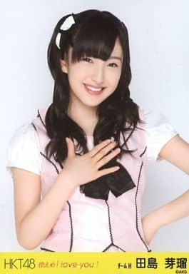 Official photo (AKB48, SKE48) / idol / HKT48 Meru Tashima / Upper body ...