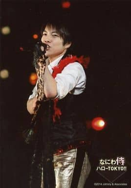 Johnny's West / Daiki Shigeoka / Live Photo / Knee-High / Costume white ...