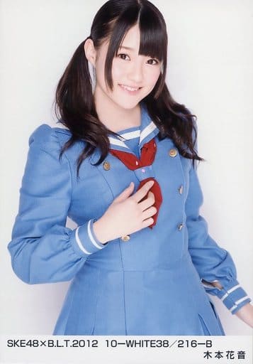 Official photo (AKB48, SKE48) / idol / SKE48 Kanon Kimoto / SKE48 x B. L. T. 2012 10-WHITE38/216 ...