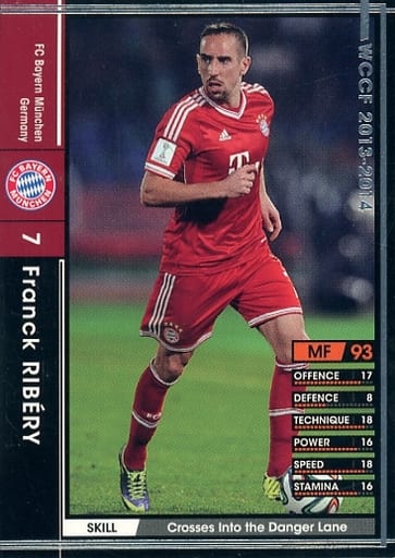 WCCF/MF / Regular Card / 2013-2014 107 [Regular Card] : Franck Ribéry | Toy Hobby | Suruga-ya.com