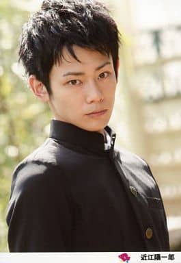 Official photo (male) / actor D2 / Yoichiro Omi / Bust Up / Uniform Black / Right Facing ...