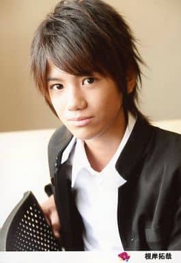 Official photo (male) / actor D2 / Takuya Negishi / Bust Up / Uniform Black / Left Facing ...