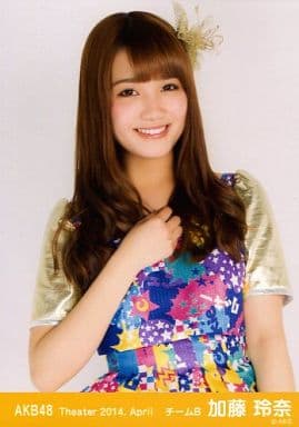 Official photo (AKB48, SKE48) / idol / AKB48 Rena Kato / Upper Body / Right Hand Rock / Theater ...