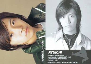 Collection Card (Male) / CD "PRIME OF LIFE" Bonus W-inds. / Ryuichi Ogata / CD "PRIME OF LIFE ...