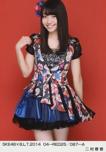 Official photo (AKB48, SKE48) / idol / SKE48 Haruka Nimura / SKE48 x B. L. T. 2014 04-RED25/087 ...