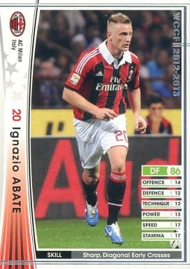WCCF/DF / Regular Card / 2012-2013 162 [Regular Card] : Ignazio Abate | Toy Hobby | Suruga-ya.com
