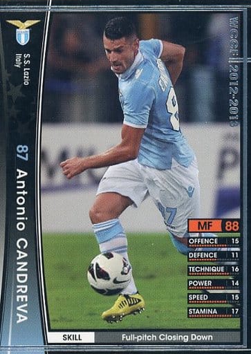 WCCF/MF / Regular Card / 2012-2013 232 [regular card] : Antonio Candreva | Toy Hobby | Suruga-ya.com