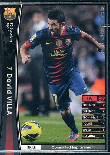 WCCF/FW / Regular Card / 2012-2013 336 [Regular Card] : David Villa | おもちゃホビー | Suruga-ya.com