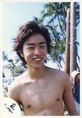 Arashi / Sho Sakurai / Bust Up / Naked Upper Body / Smile Background ...