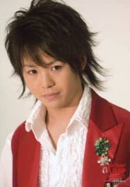 Hey! Say! JUMP / Daiki Arioka / Bust up / Shirt white / Best red / Eye right / Debut & First ...