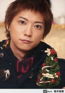 Official photo (Male) / idol / D-BOYS D-BOYS / Hiroki Suzuki / Bust Up / Costume Black ...