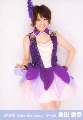 Official photo (AKB48, SKE48) / idol / AKB48 Haruka Shimada / Knee-Top Right Hand Skirt ...